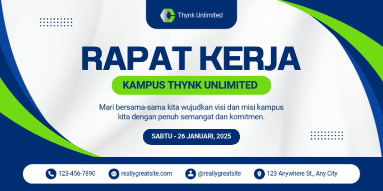 Biru Dan Hijau Modern Rapat Kerja Banner - 20240824 - 145023 - 0000 ...