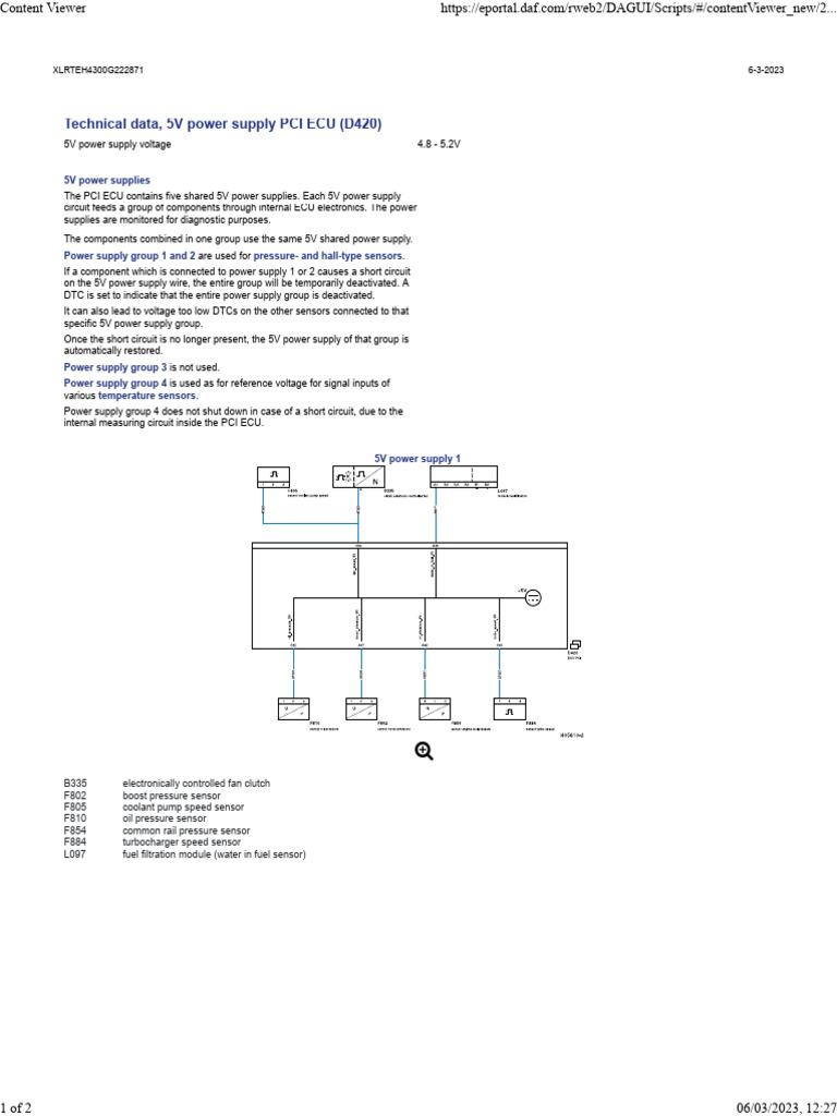 Technical Data, 5V Power Supply PCI ECU (D420) | PDF | Power Supply ...