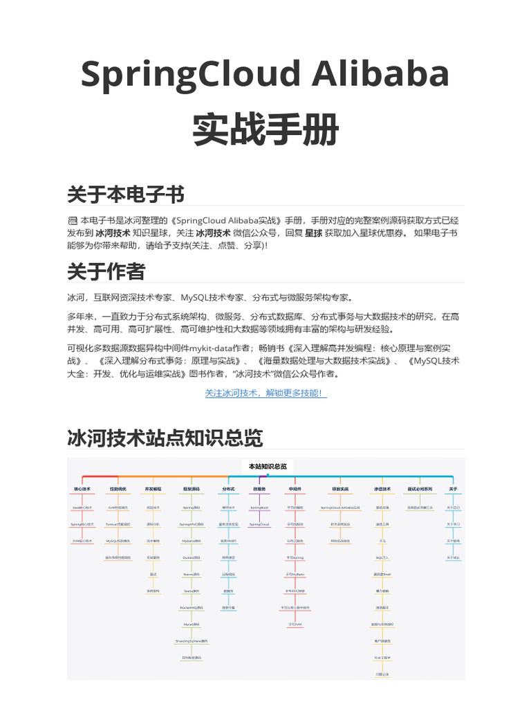 SpringCloud Alibaba实战 | PDF