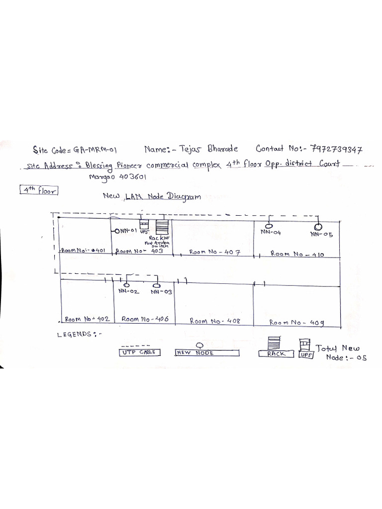GA-MRM-01 LAN & EL Diagrams | PDF
