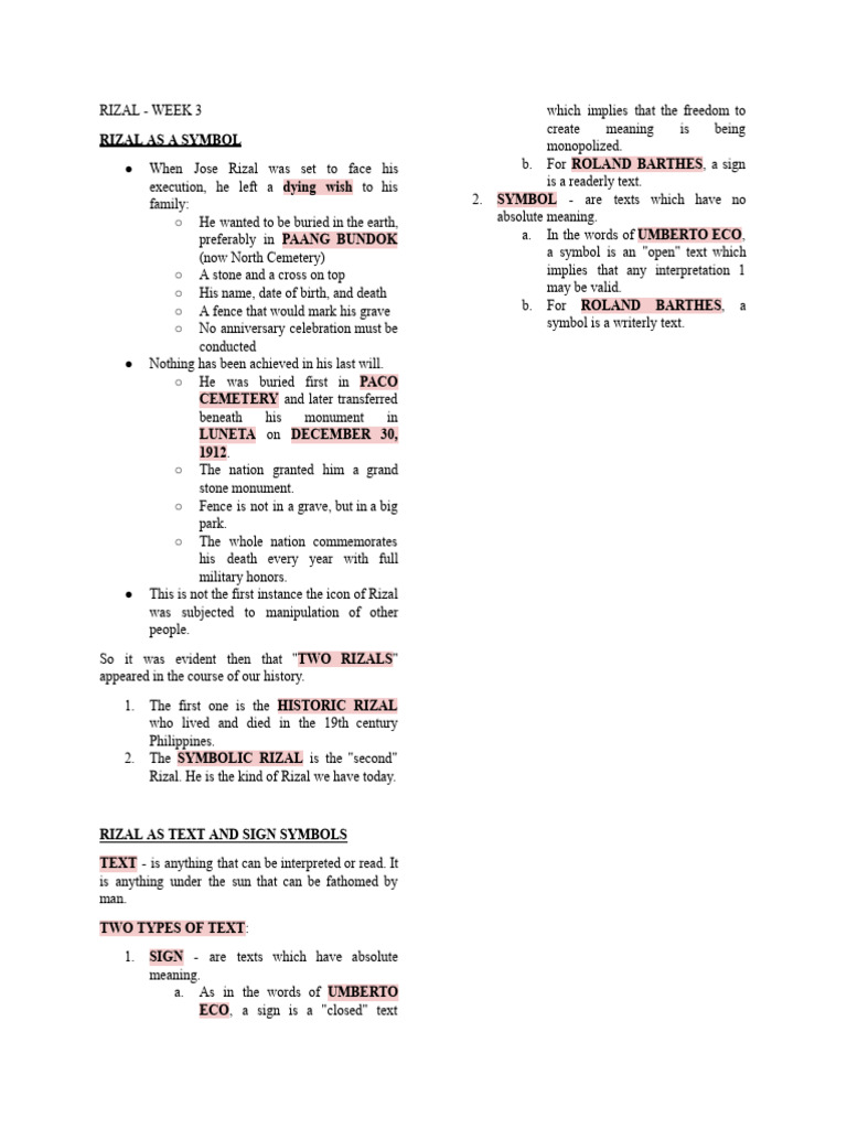 Rizal Week 3 (2) | PDF