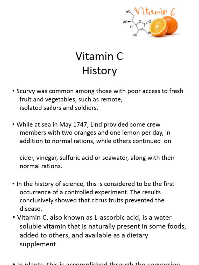 Vitamin c | PDF | Vitamin C | Chemistry