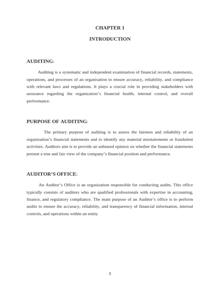 internship report 28 | PDF | Audit | Value Added Tax