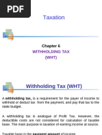 Types of Payment and Withholding Tax (WHT) Rates | PDF | Public Finance ...