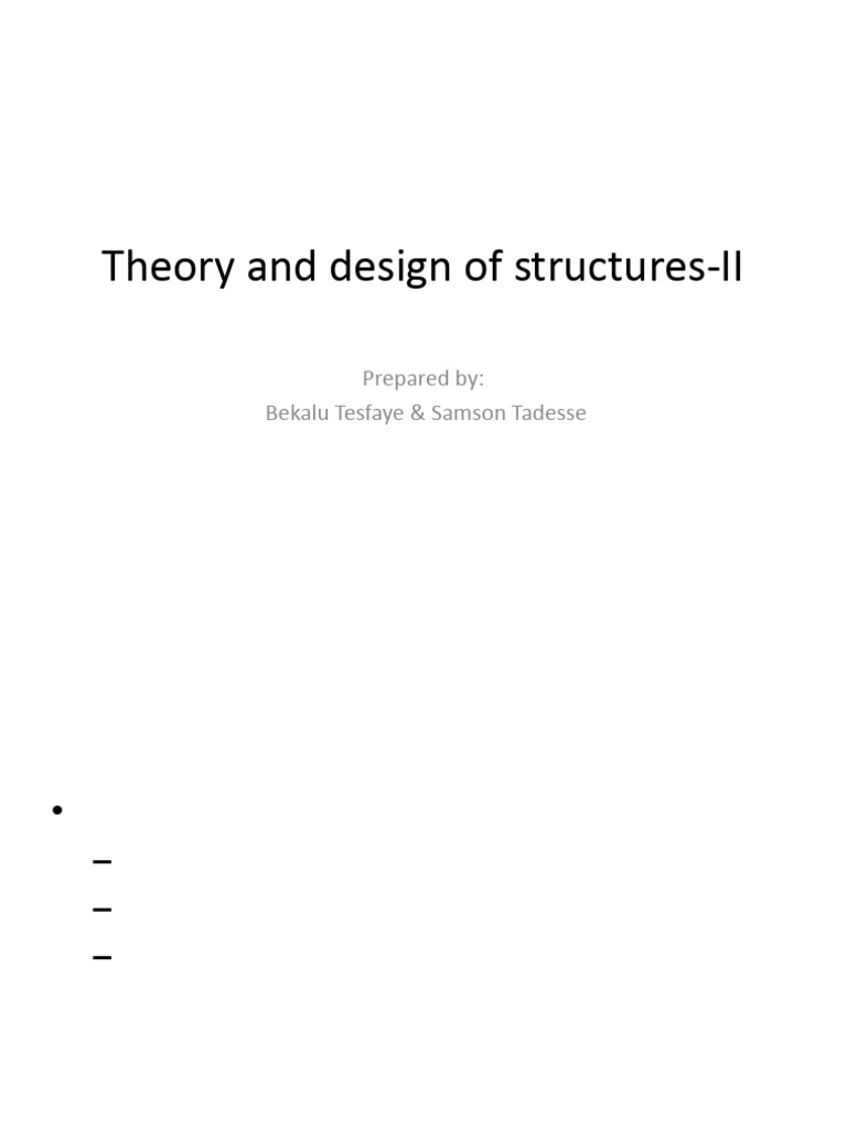 Structural Analysis & Design Guide | PDF | Structural Analysis ...