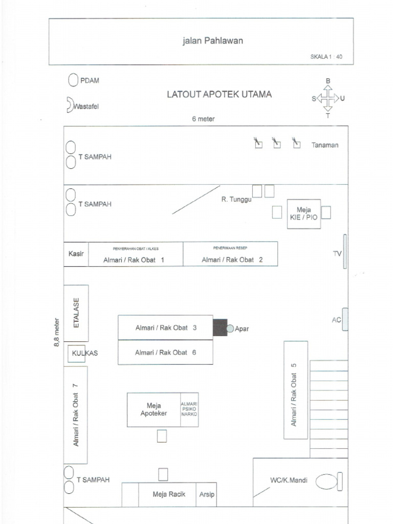 Layout Apotek Pdf