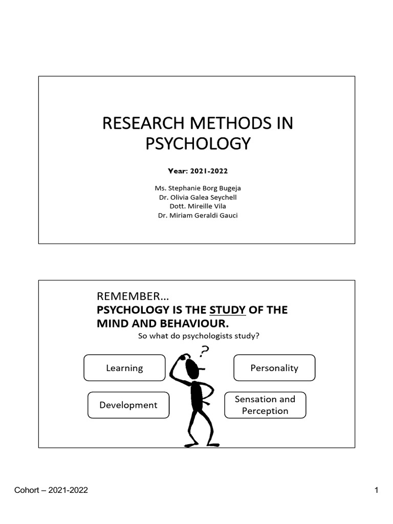 A9 - Research Methods - Students | PDF | Experiment | Quantitative Research