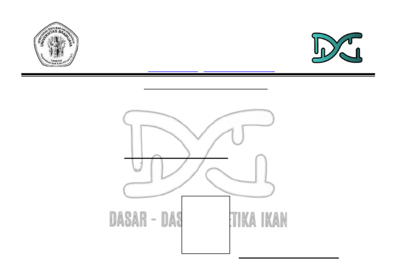 Kartu Puas Dasar Genetika 2024. | PDF