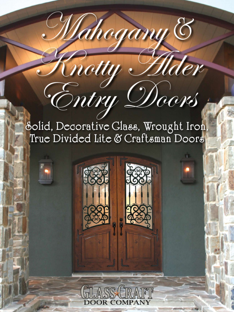 Mahagany & Alder Entry Doors 2010 | PDF | Forest Stewardship Council | Door