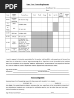FORM CS6-Duty Exchange Form | PDF