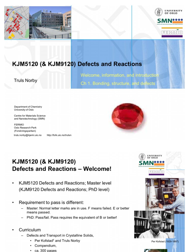 Defect Artinya dan MAT1100 UIO | PDF | Ionic Bonding | Chemical Bond