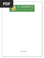 Class 10 Project File IT 2024-25 | PDF | Data Type | Databases