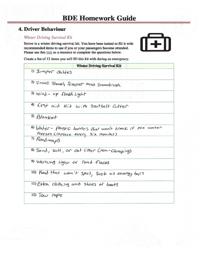 Homework 4 - Driving School | PDF