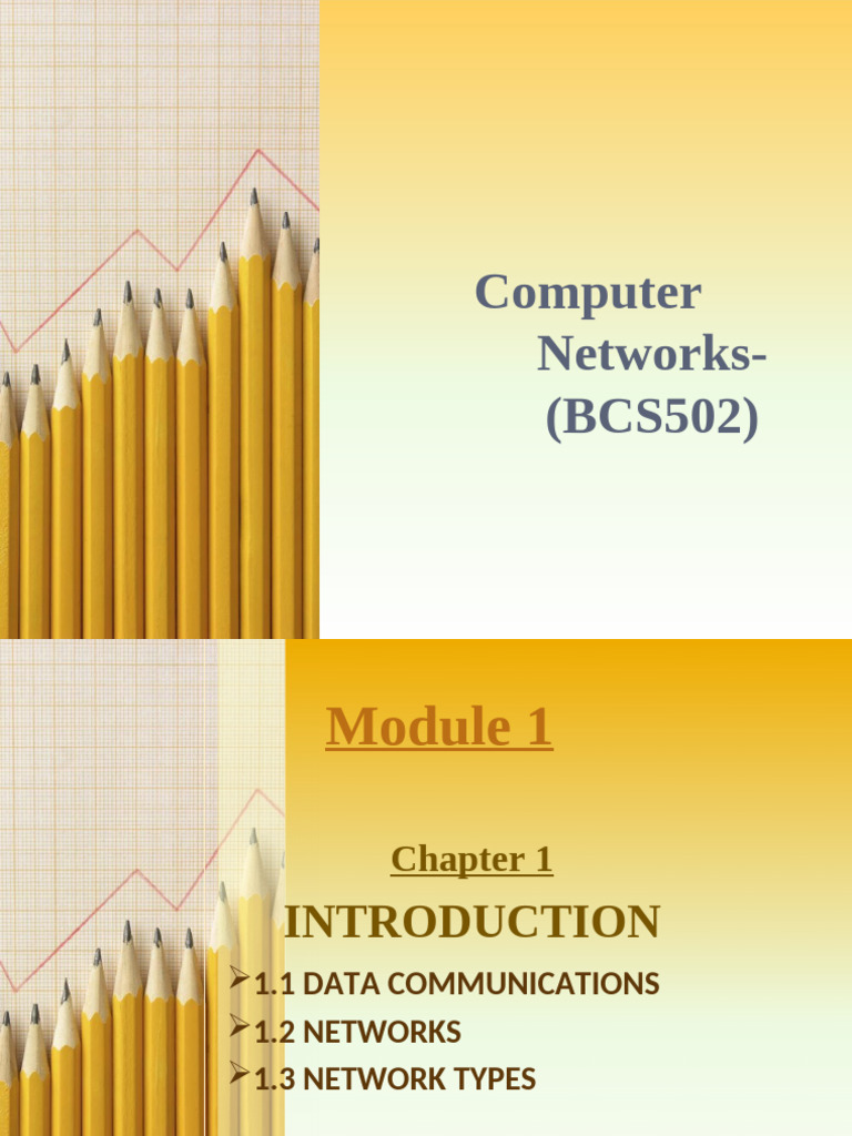 1_1st_module | PDF | Computer Network | Osi Model