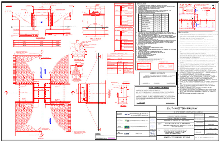 Minor Bridge Construction GAD - MNB 142 | PDF | Building Engineering ...