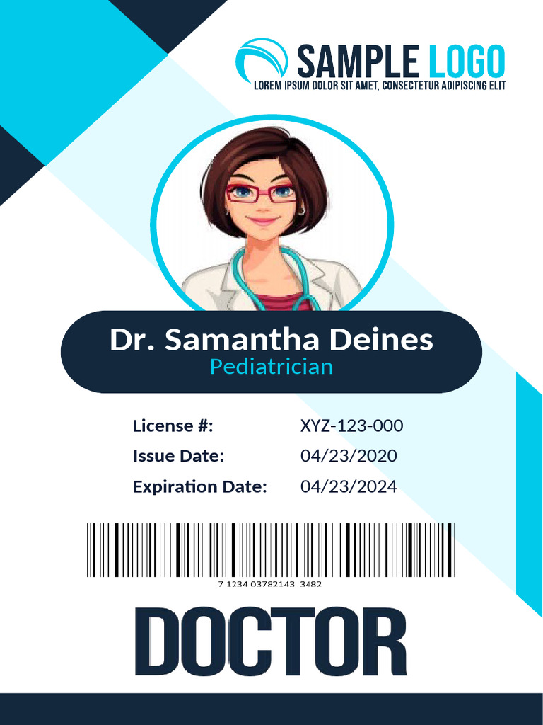 id-card-template-for-medical-doctor | PDF