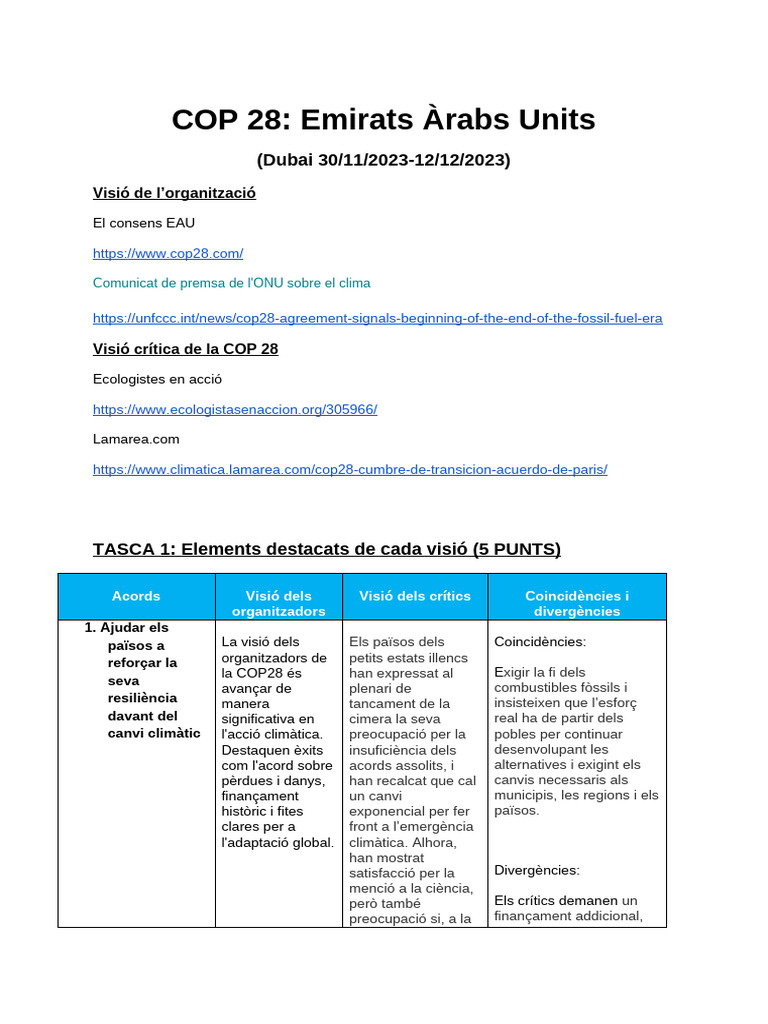 Cop 28 | PDF