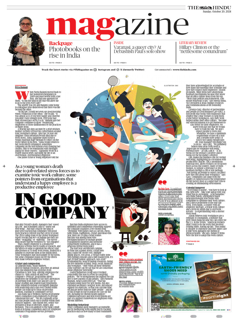 The HINDU Delhi Sunday Magazine HD 20 10 2024 | PDF