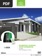 D3 Smart Gate Motor Installation Guide | PDF | Electrical Connector ...