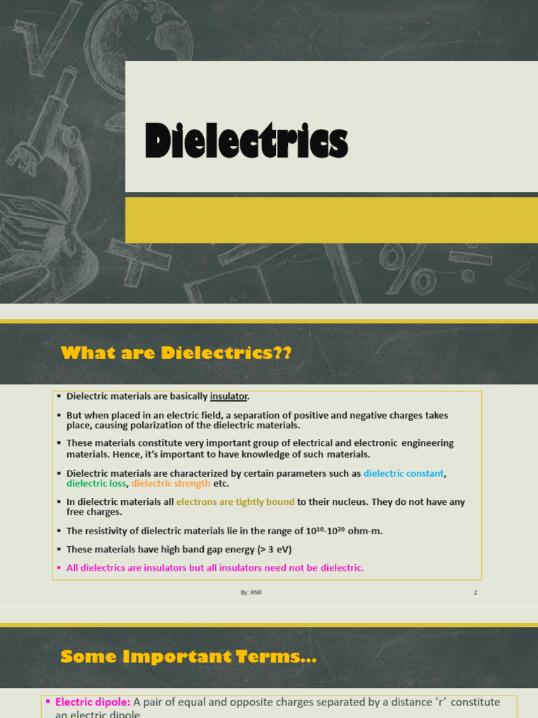 Dielectrics | PDF | Dielectric | Chemical Polarity