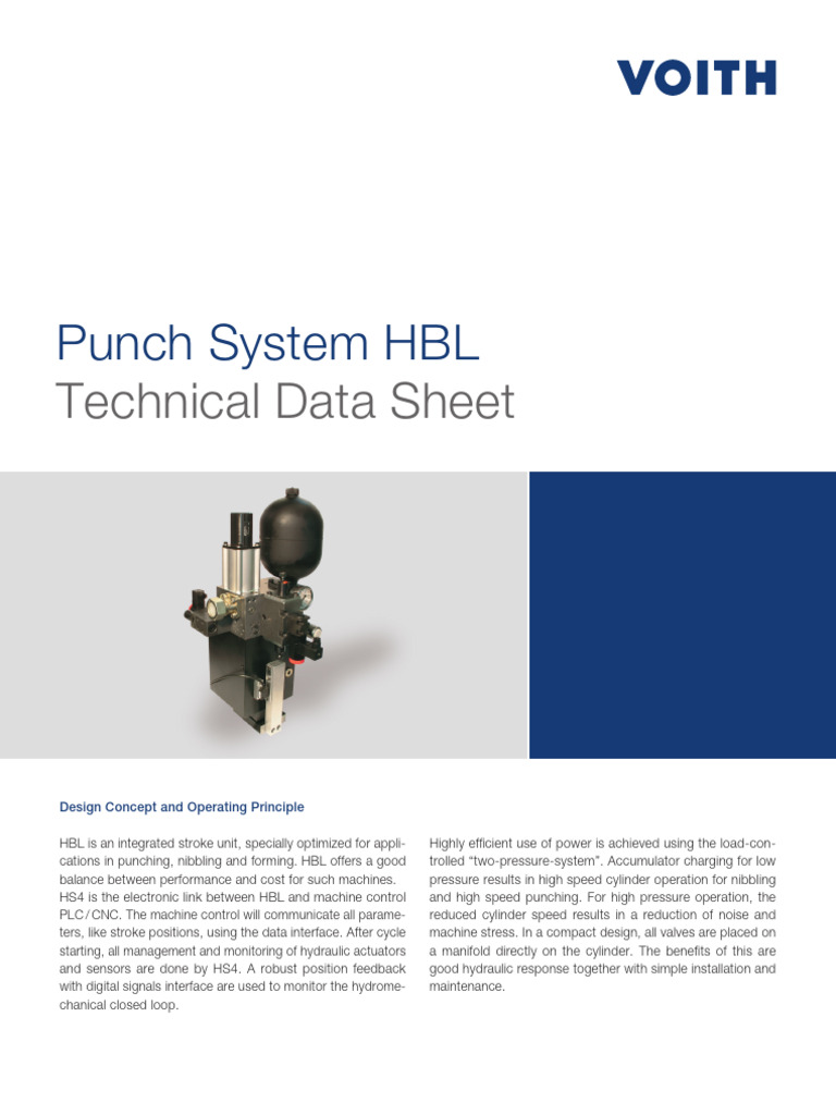 HBL Punching System Overview | PDF | Feedback | Manufactured Goods