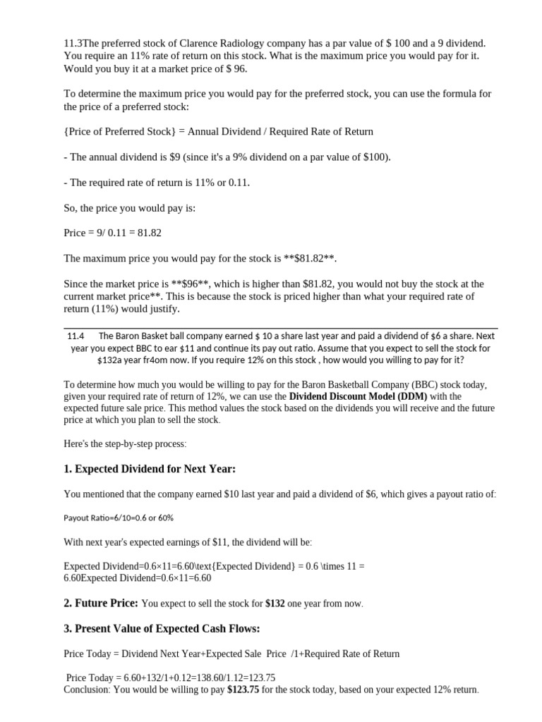 Ch11 Portfolio | PDF