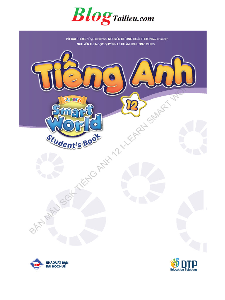 Sach Giao Khoa Tieng Anh 12 Ilearn Smart World PDF | PDF