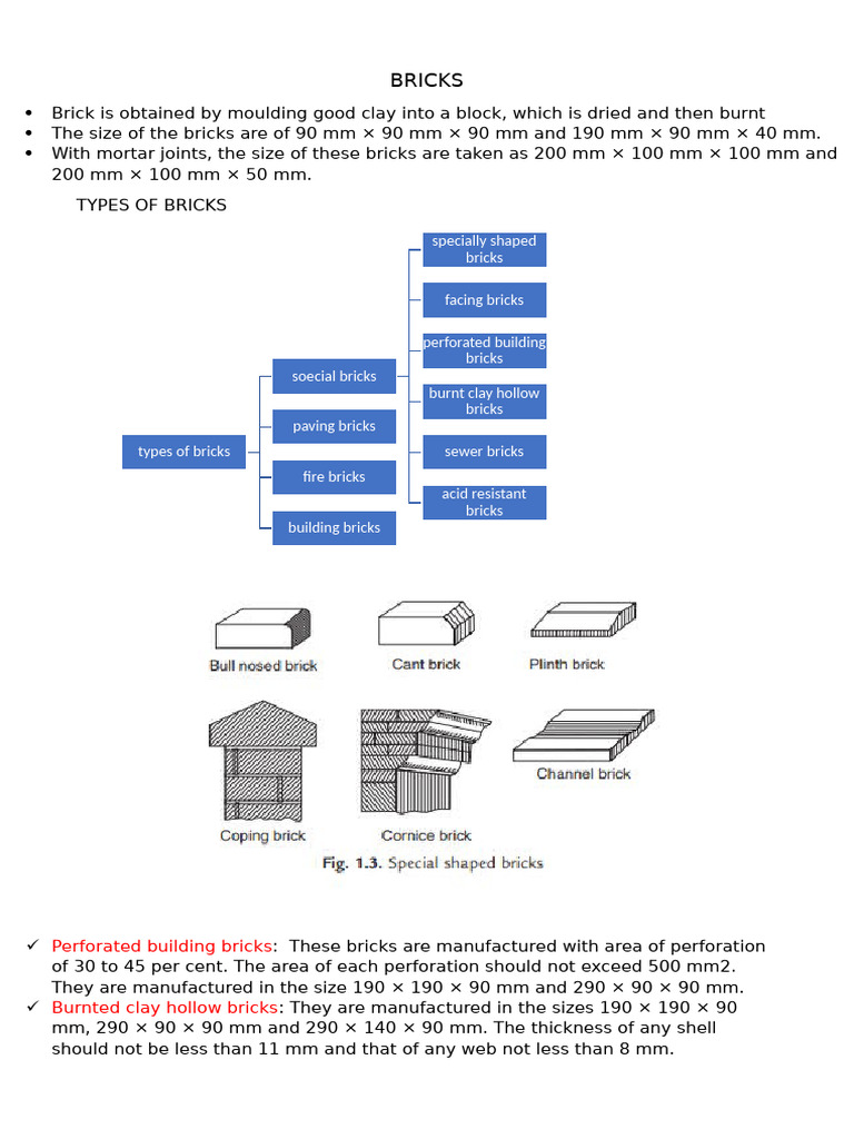 BRICKS | PDF | Brick | Building Engineering