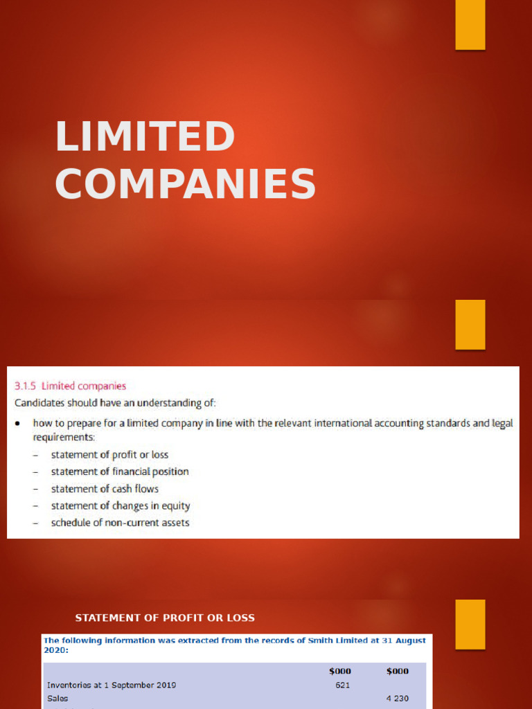 Limited Companies | PDF