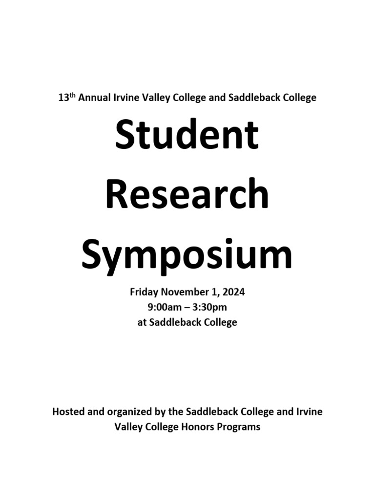 2024 IVC SC Symposium FINALprogram | PDF | Psychotherapy | Artificial ...