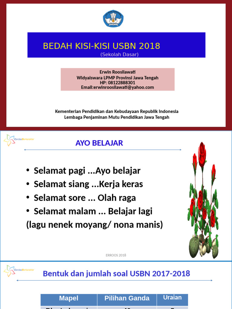 Bedah Usbn 2018 Matematika | PDF | Seni