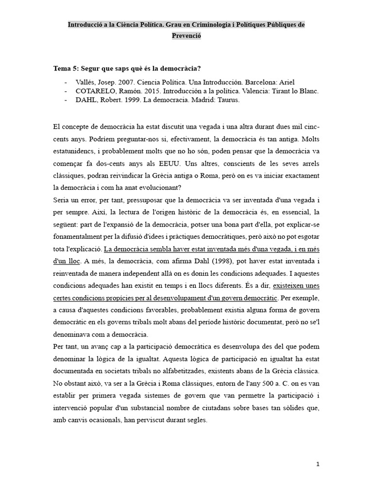 Dossier Tema 5 | PDF