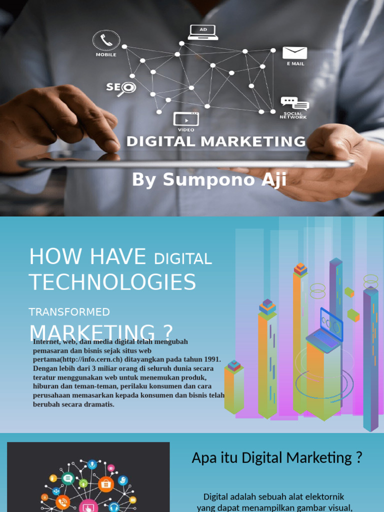 Materi Digital Marketing (Introduction) | PDF | Bisnis | Komputer