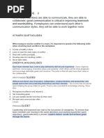 Teamwork: Achieving Goals Together | PDF
