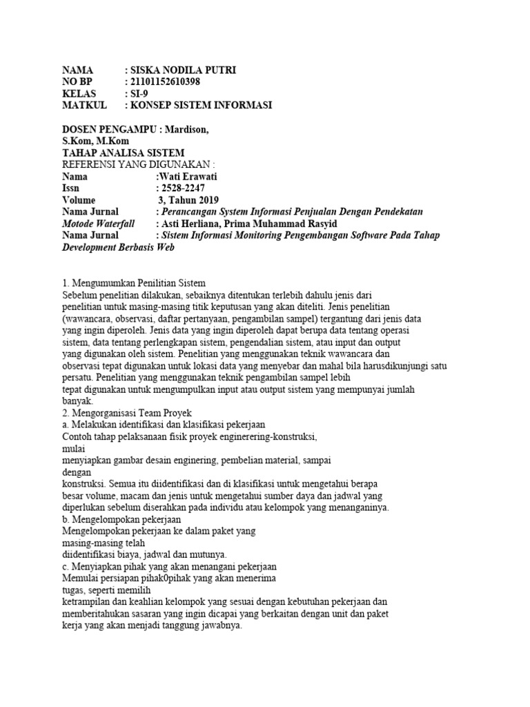 Ksi - Siska Nodila Putri | PDF