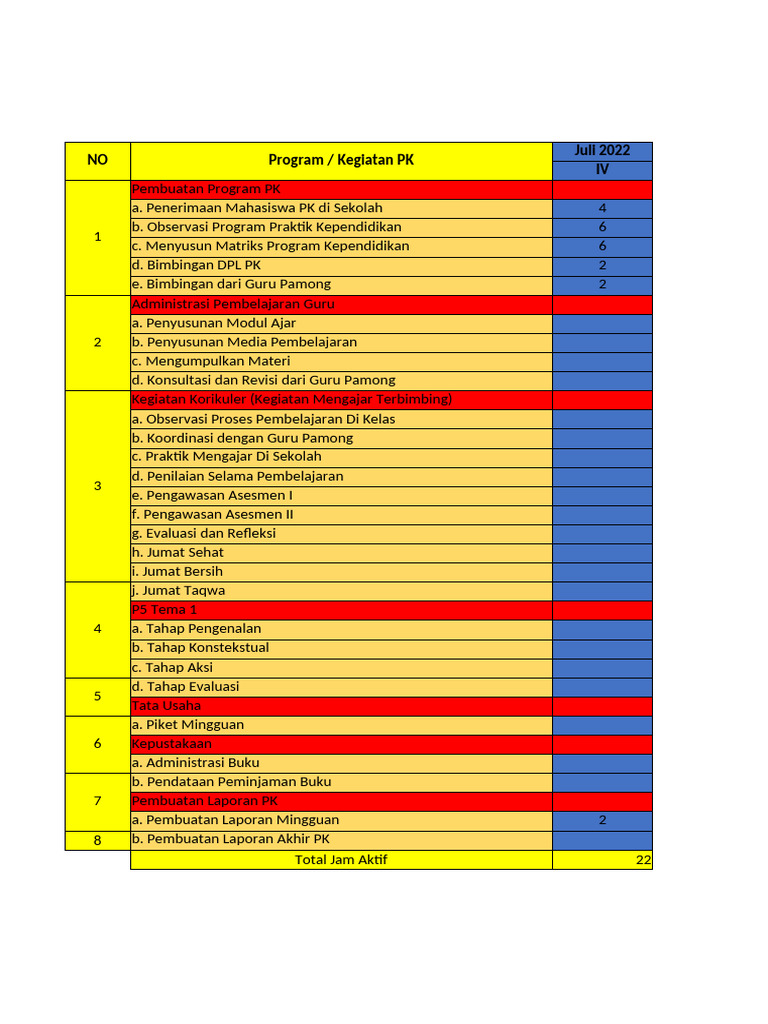 Matriks Akbar PK-1 | PDF