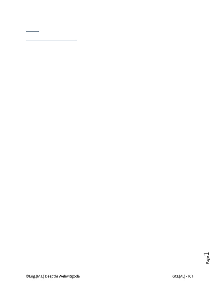 AL ICT Unit 2 - Memory Access Methods | PDF | Computers