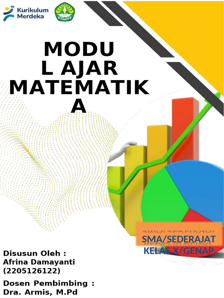 Modul Ajar Statistika - p3ms - Afrina | PDF