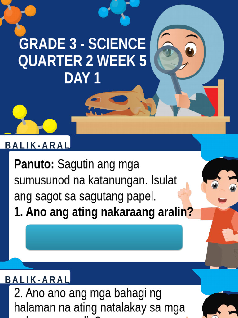 G3Q2 Week 5 Science | PDF