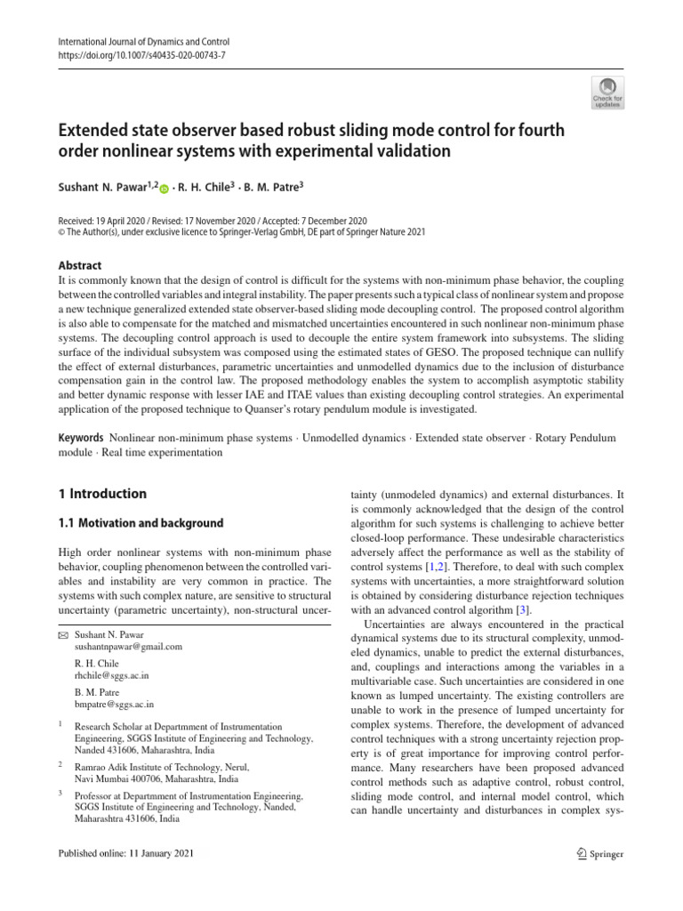 60-extended | PDF | Control Theory | Applied Mathematics