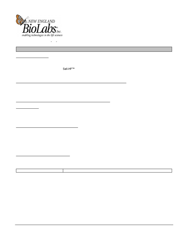 MSDS Sheet SalI-HF | PDF