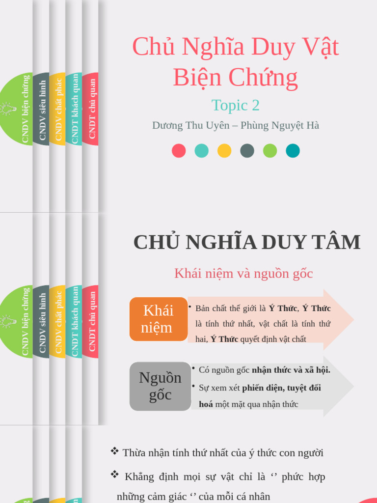 Chu Nghia Duy Vat Bien Chung | PDF