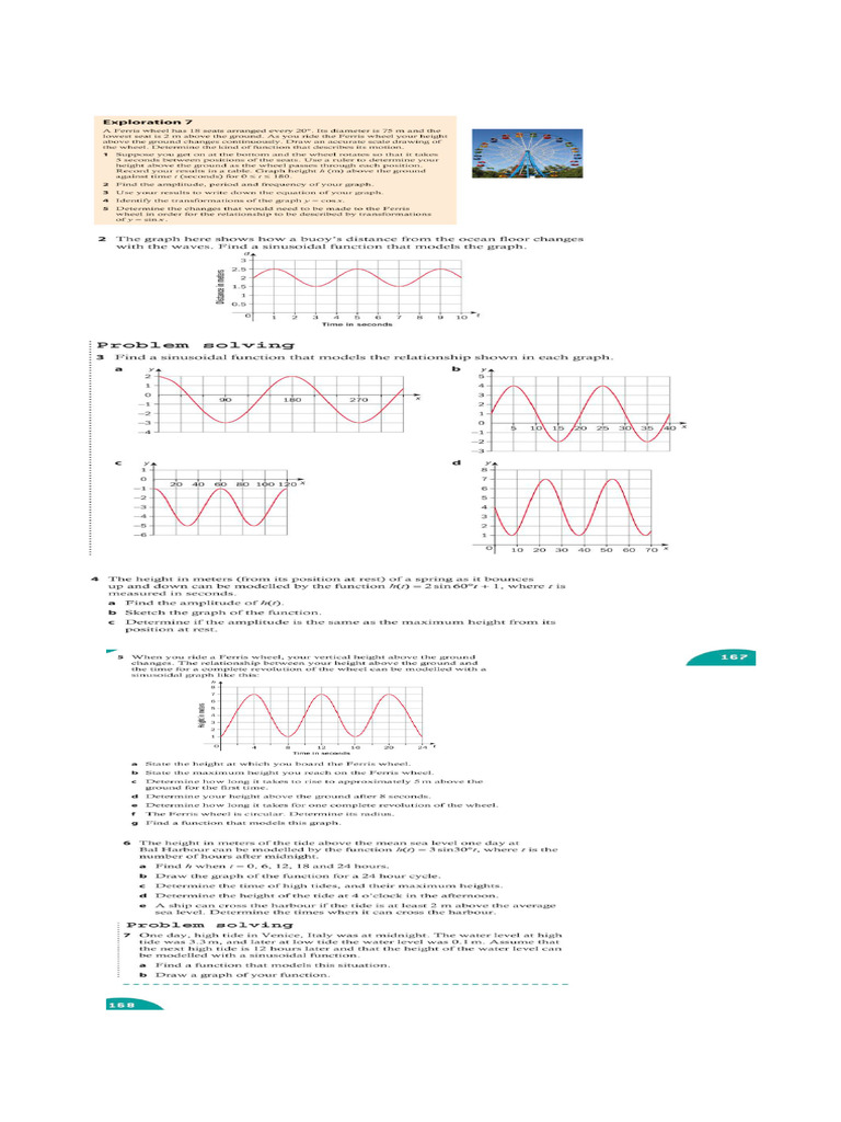Circular Function Questions Extended Text | PDF