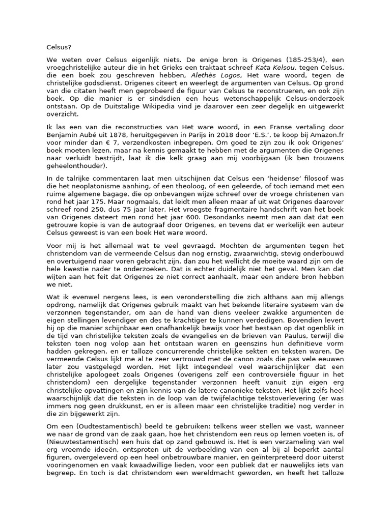 Celsus | PDF