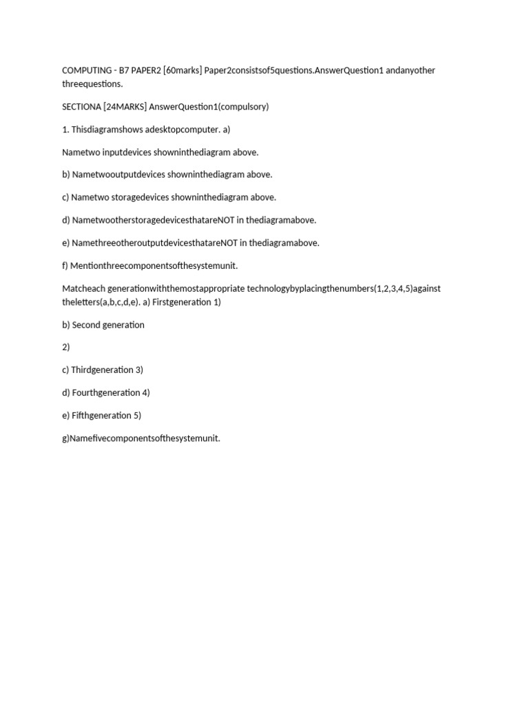 Quiz b7 | PDF | Teaching Methods & Materials | Technology & Engineering