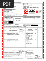 Iata Declaration Form Template Multimodal 2025 | PDF | Dangerous Goods | Transport