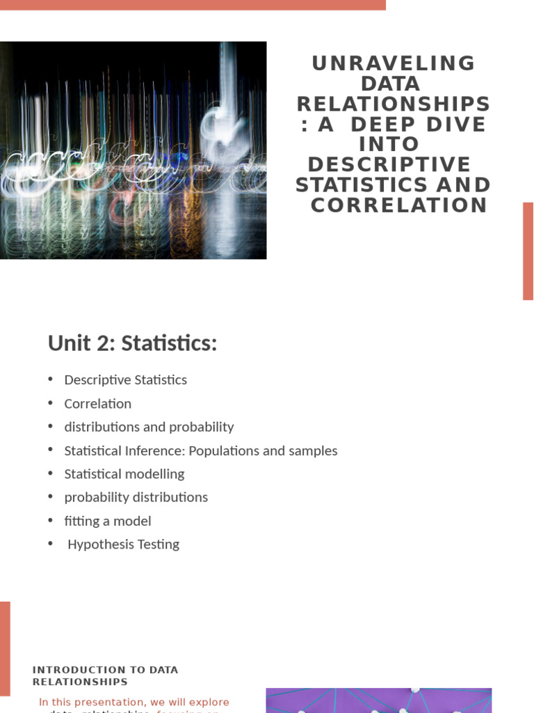 Unit II Descriptive-Statistics-And-Correlation | PDF | Statistics | Mode (Statistics)