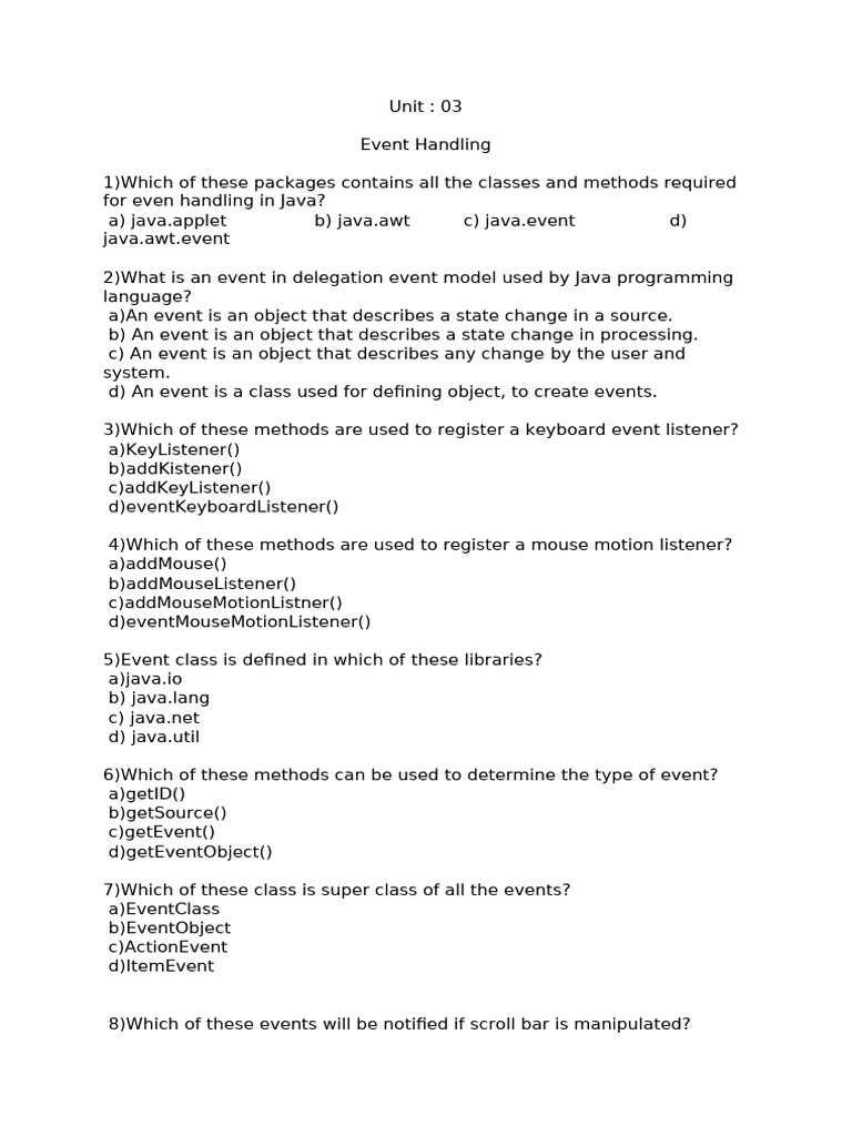 Unit 3ajp Rfp | PDF | Class (Computer Programming) | Method (Computer ... Unit 3ajp Rfp | PDF | Class (Computer Programming) | Method (Computer ...