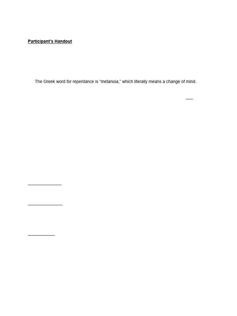 CLS Session 3 - Participants' Handout | PDF