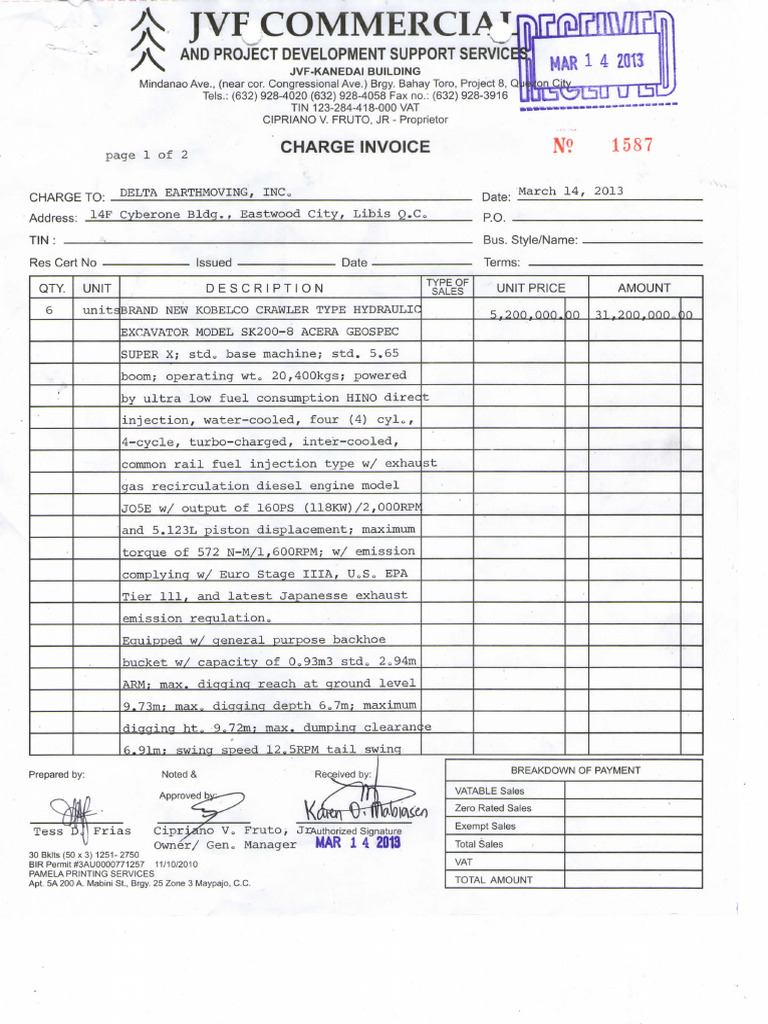 Kobelco Units | PDF